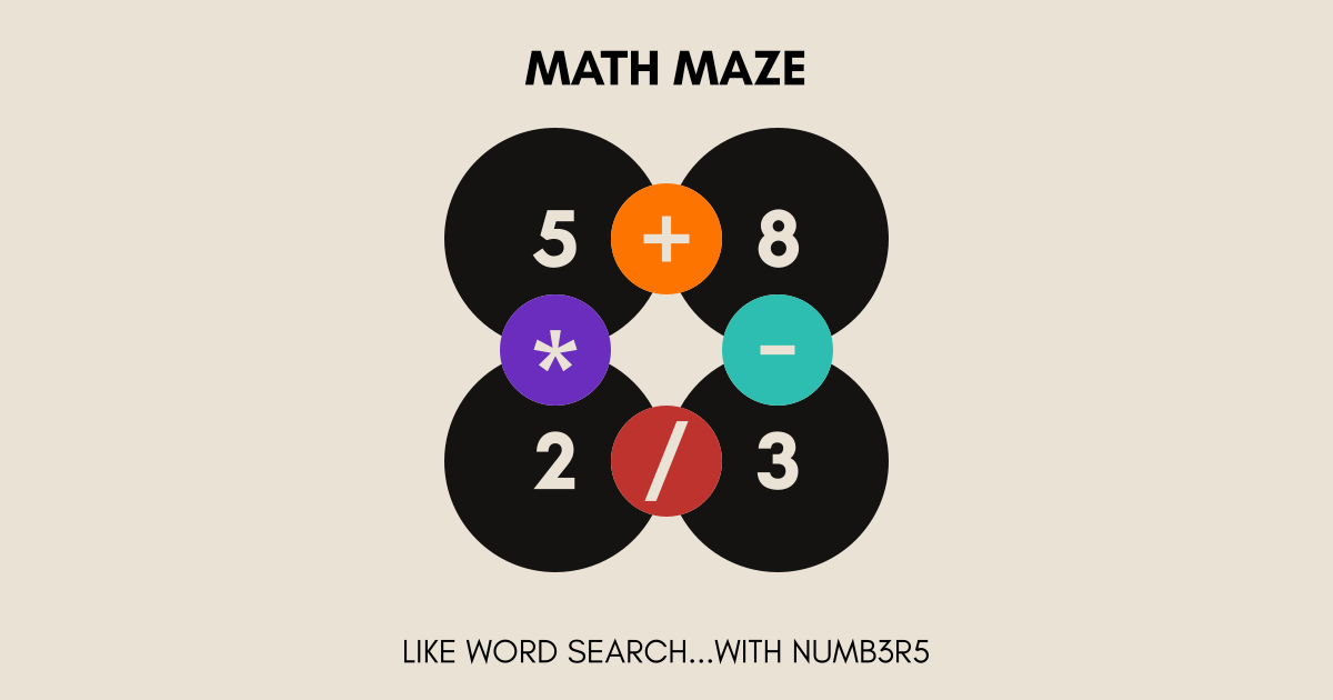 Math Maze - Piron Games